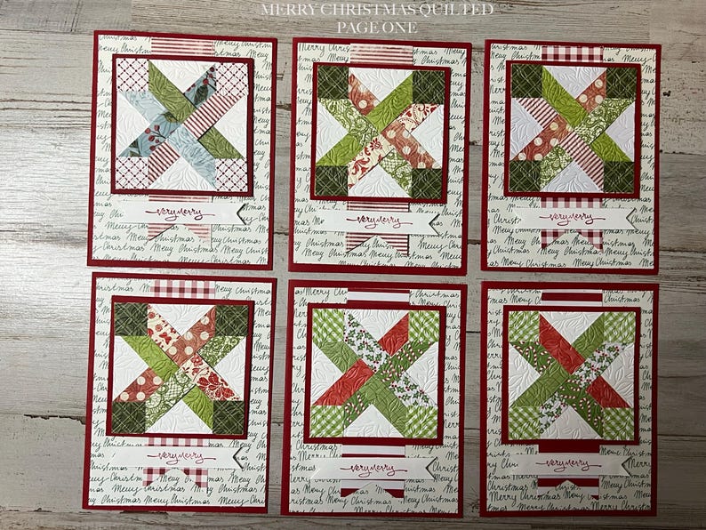 QUILTED CHRISTMAS - Etsy