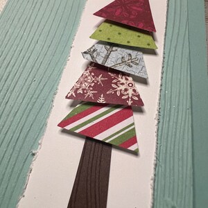 TRIANGLE CHRISTMAS TREE - Etsy