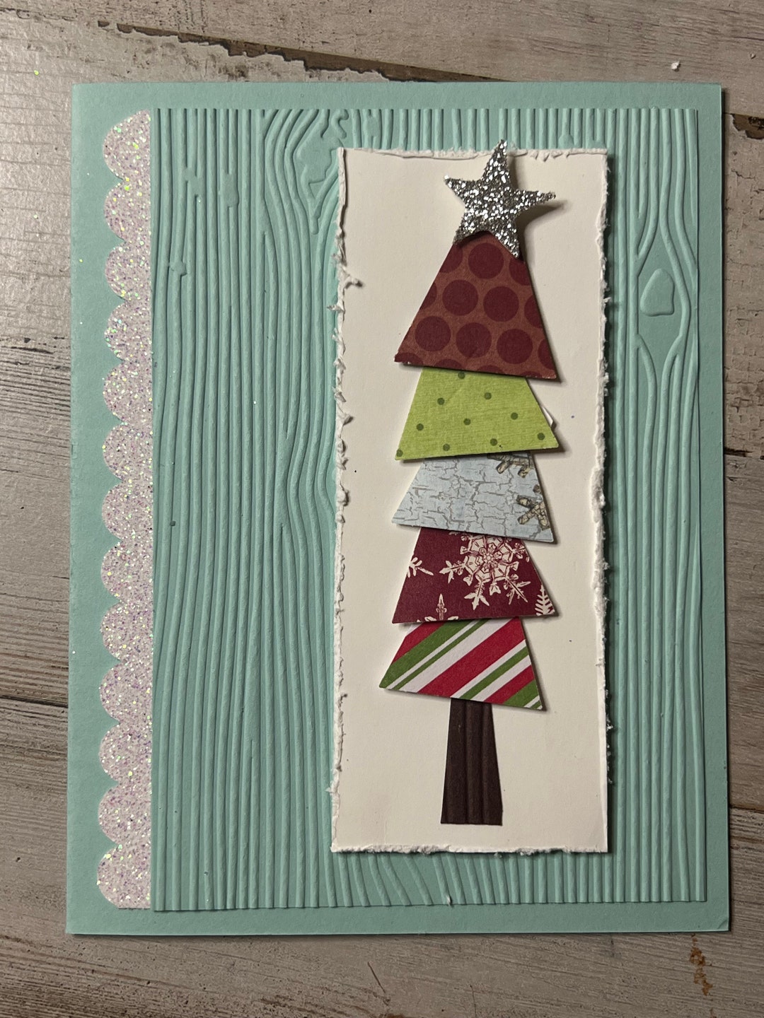 TRIANGLE CHRISTMAS TREE - Etsy