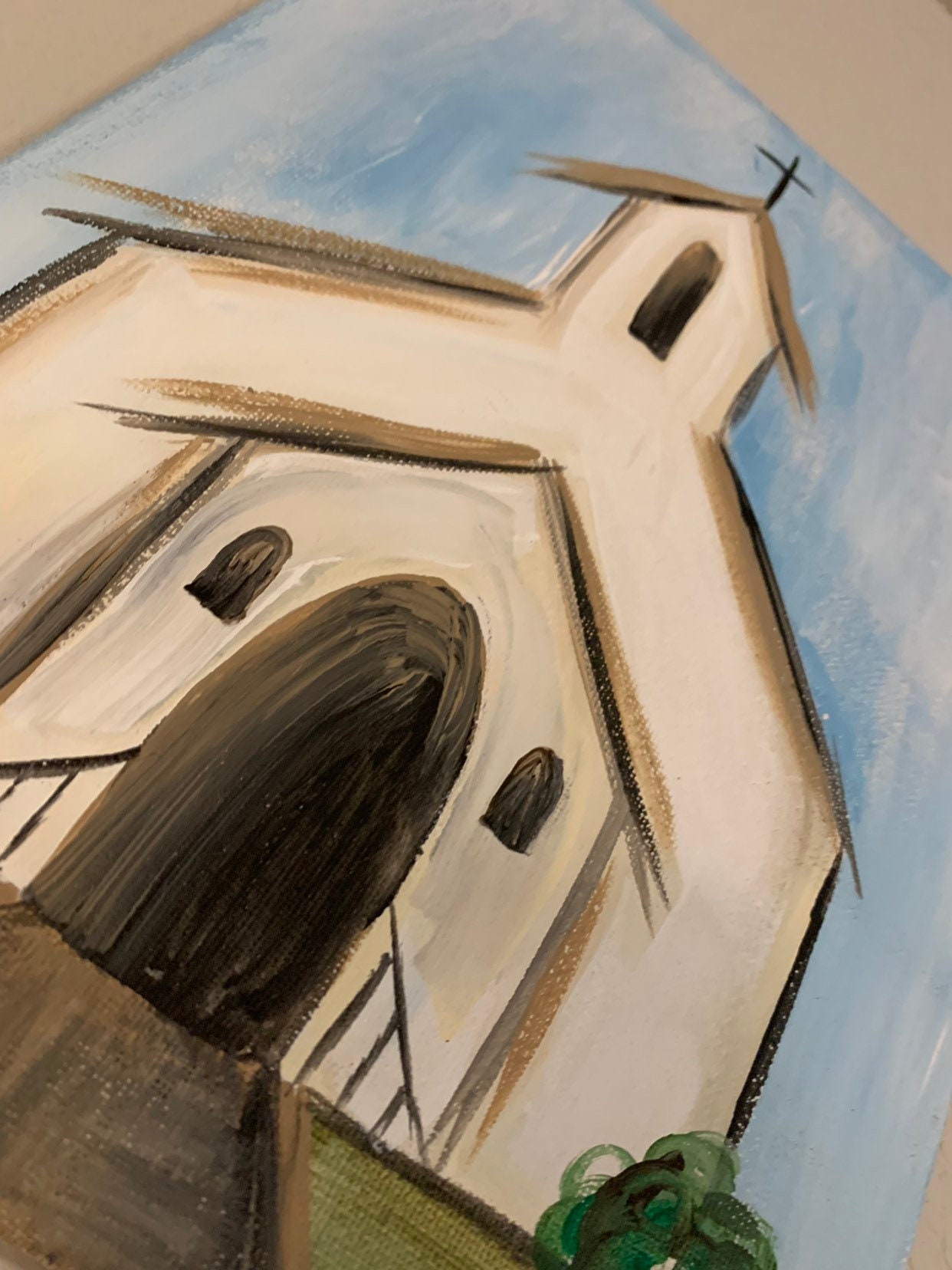 CHURCH CANVAS PAINTING - Etsy