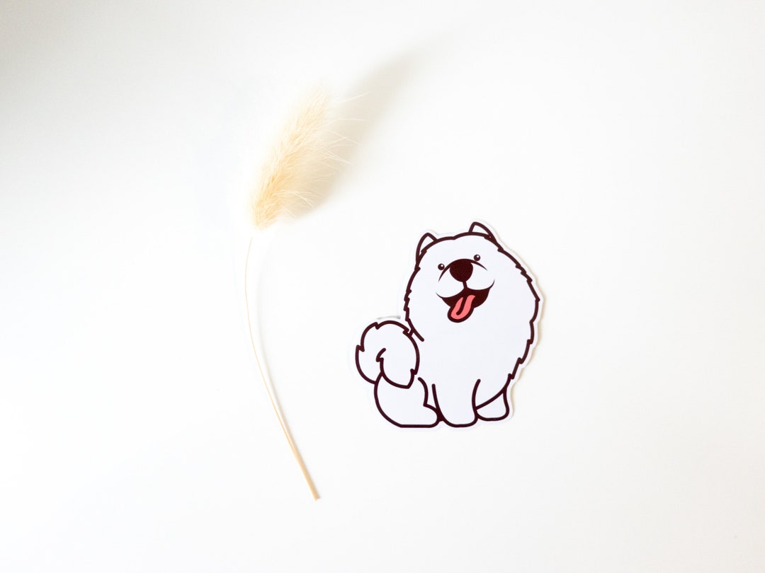 Samoyed High Quality Vinyl Sticker - Etsy
