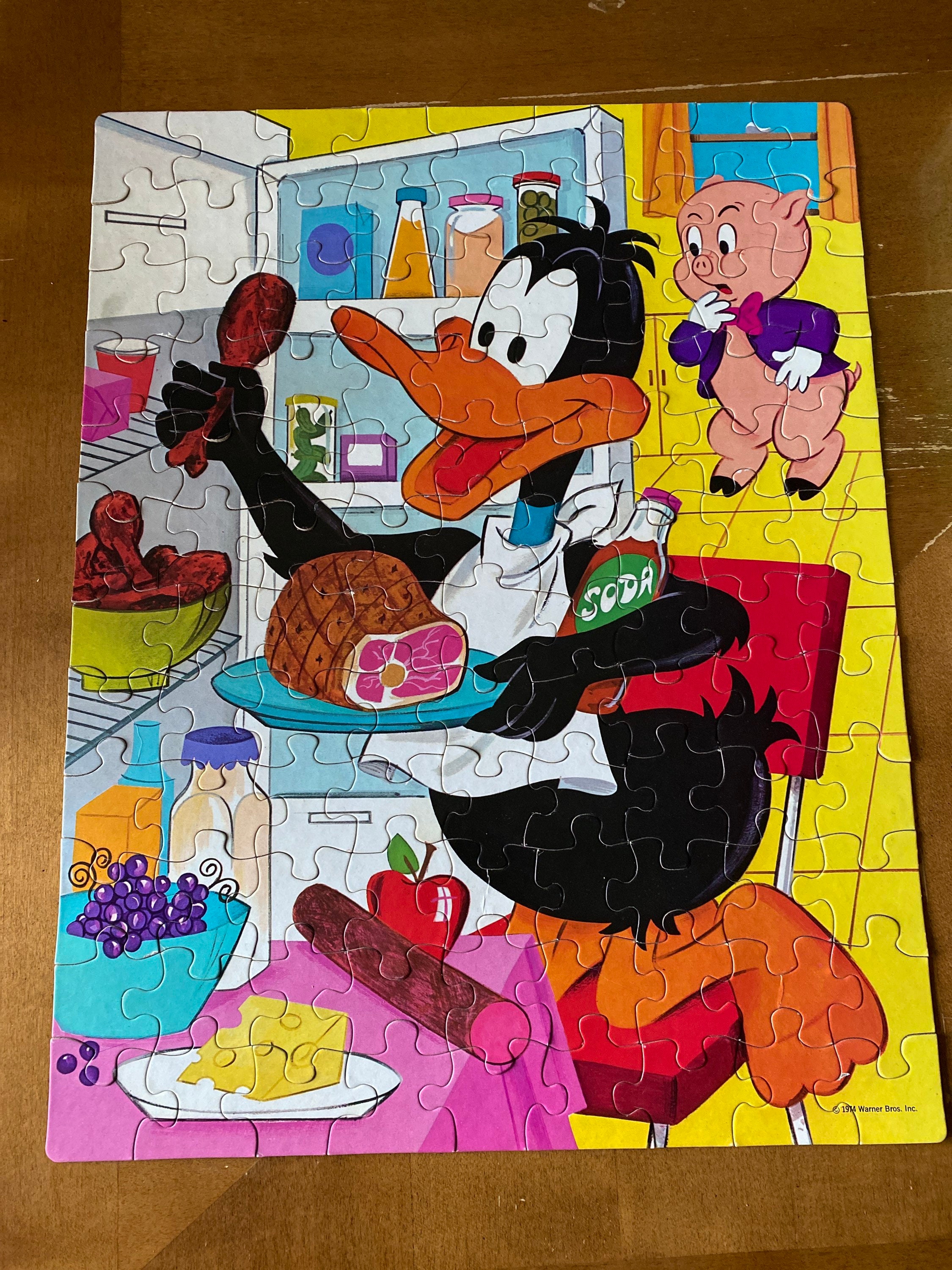 1974 Daffy Duck Puzzle - Etsy