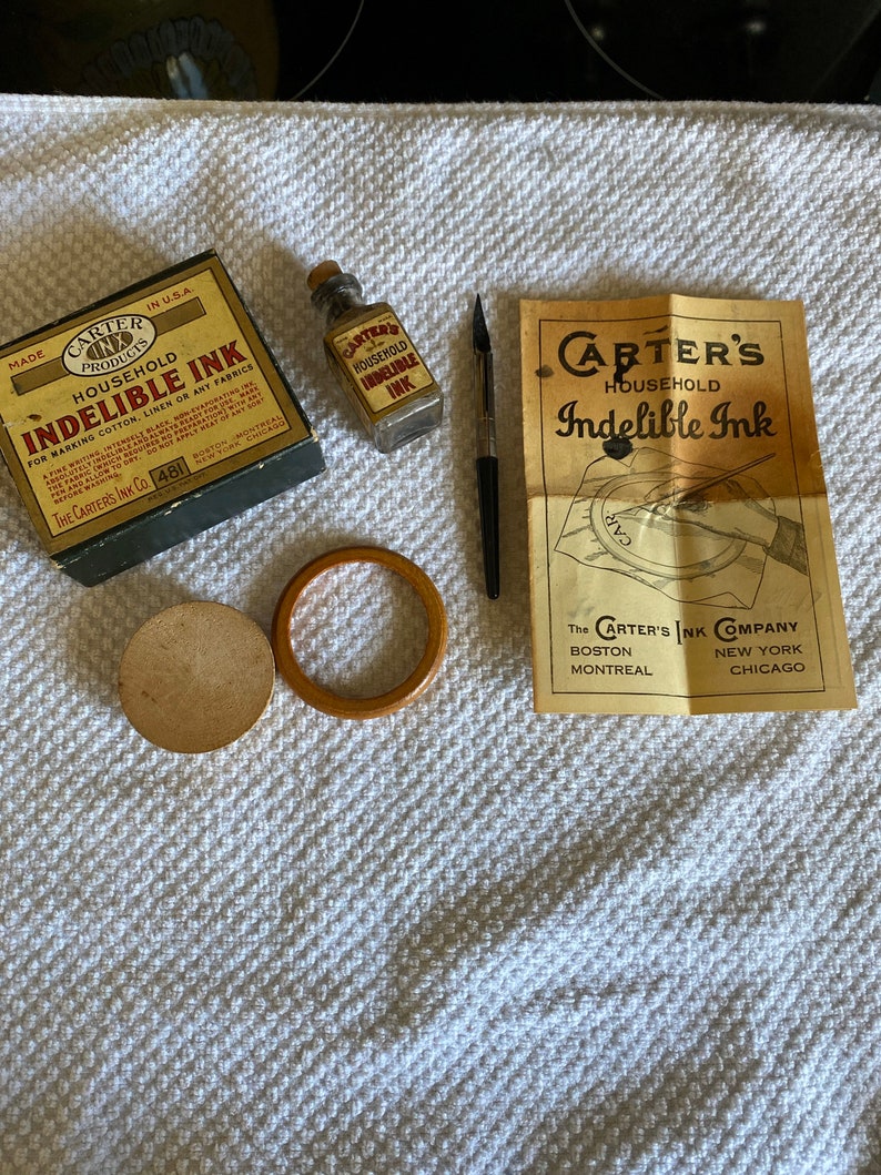 Carter Products Indelible Ink Kit - Etsy