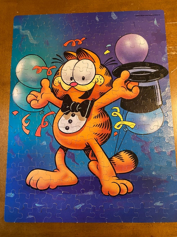 Vintage Garfield Jigsaw Puzzle by Golden | Etsy