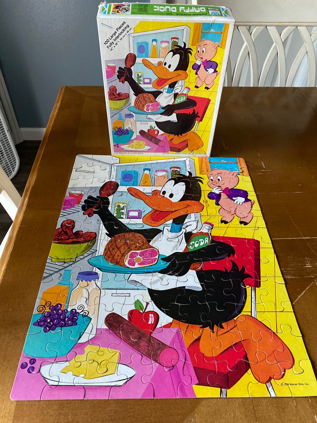 1974 Daffy Duck Puzzle - Etsy