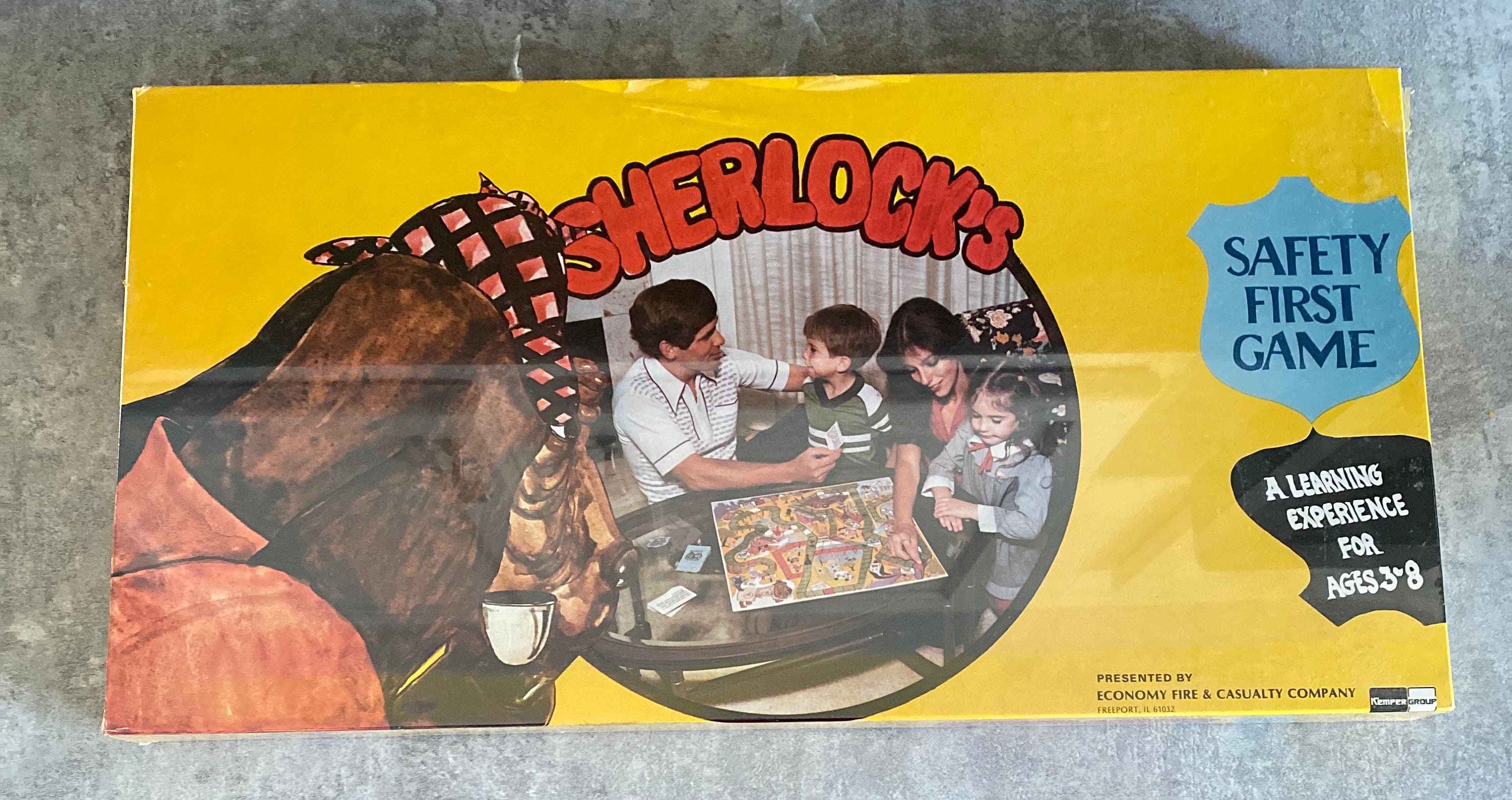 1980 Sherlocks Safety First Game - Etsy
