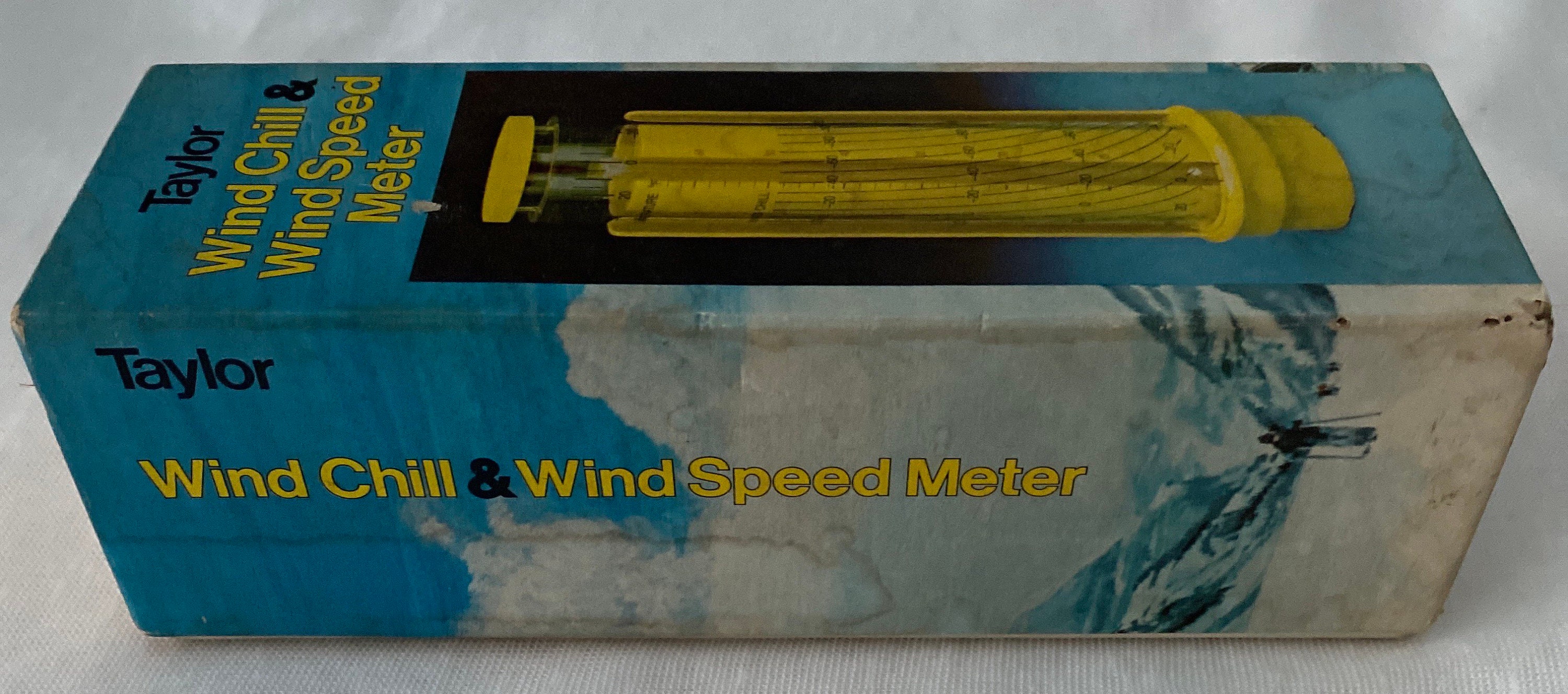 Vintage Taylor Wind Chill & Wind Speed Meter - Etsy
