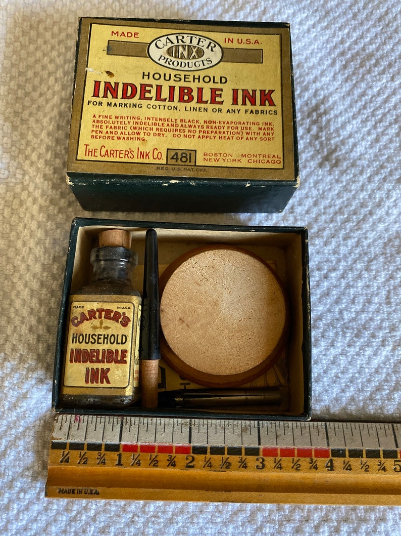 Carter Products Indelible Ink Kit - Etsy