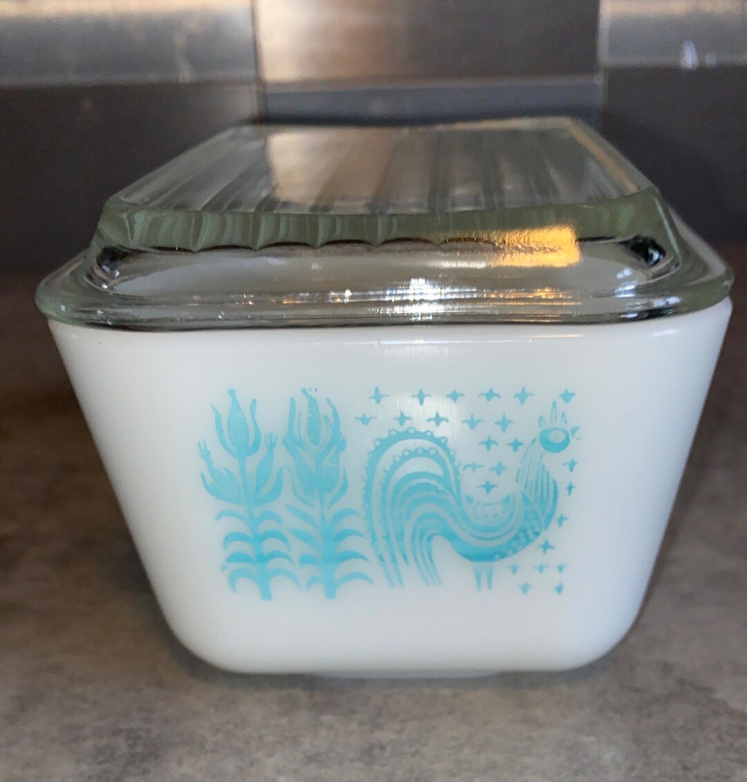 Vintage Pyrex Amish Butterprint Refrigerator Dish 0502 1 1/2 - Etsy