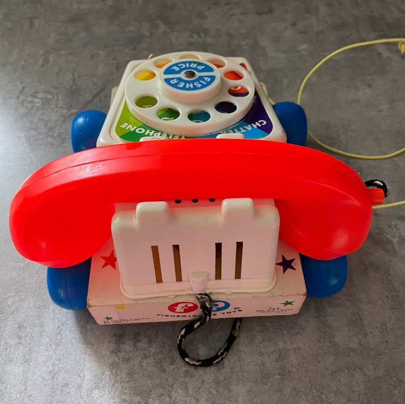 1961 Fisher Price Chatter Telephone - Etsy