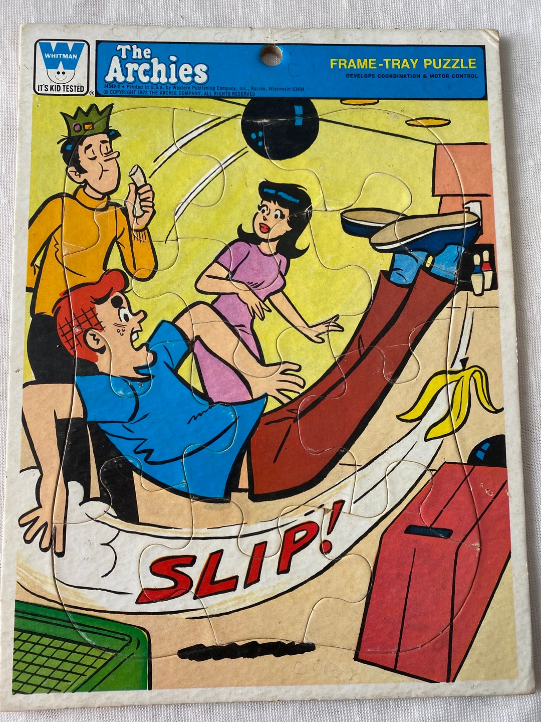 Vintage 1972 Puzzle the Archies - Etsy