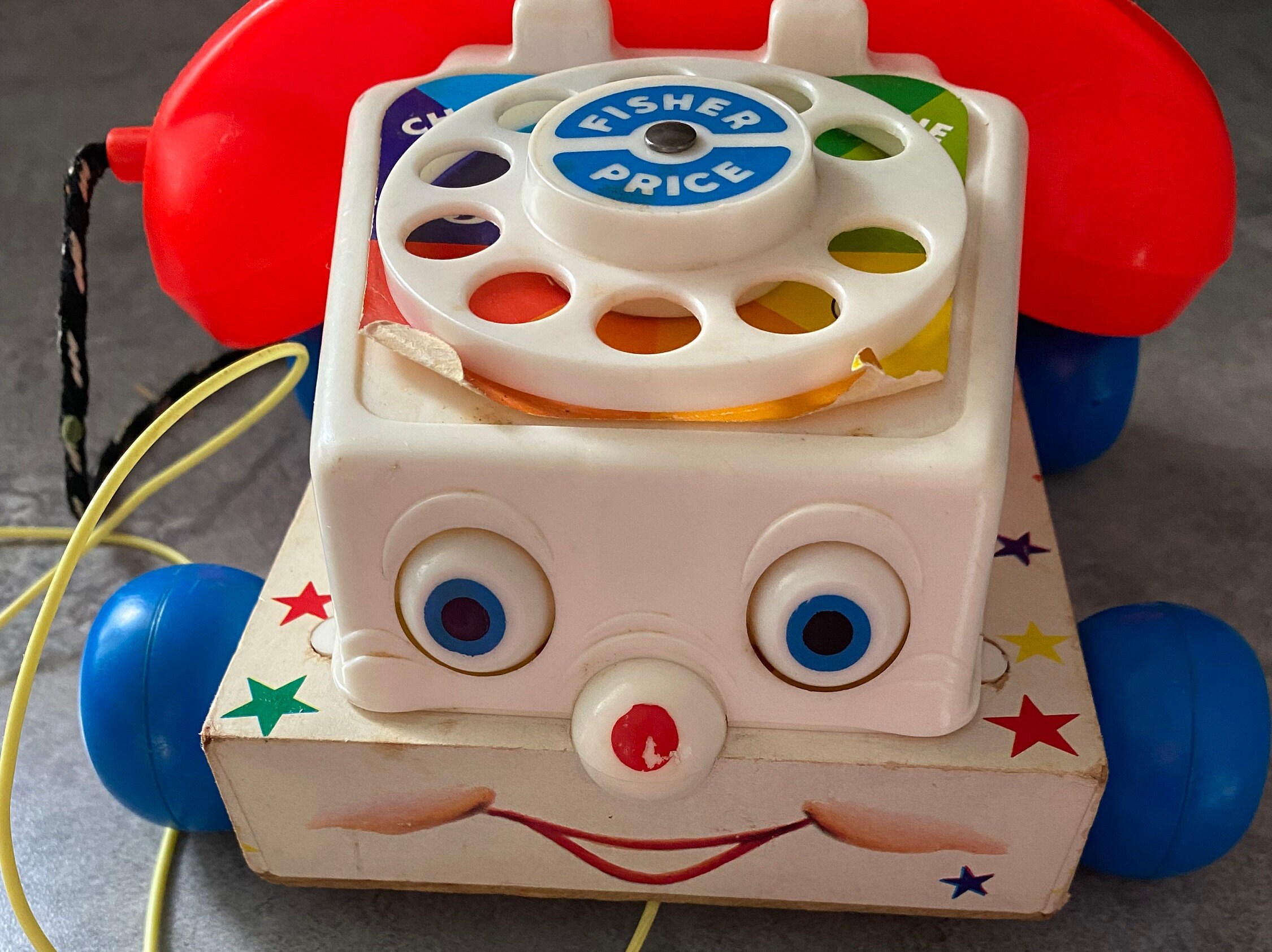 1961 Fisher Price Chatter Telephone - Etsy