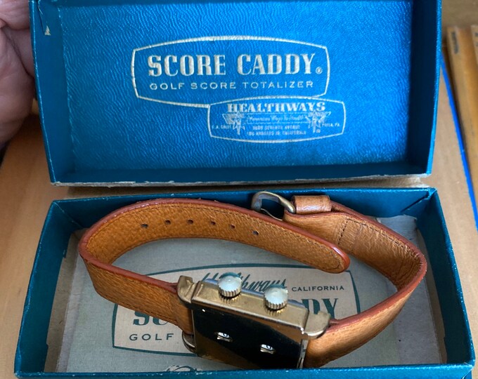 Healthways Score Caddy Golf Score Totalizer - Etsy