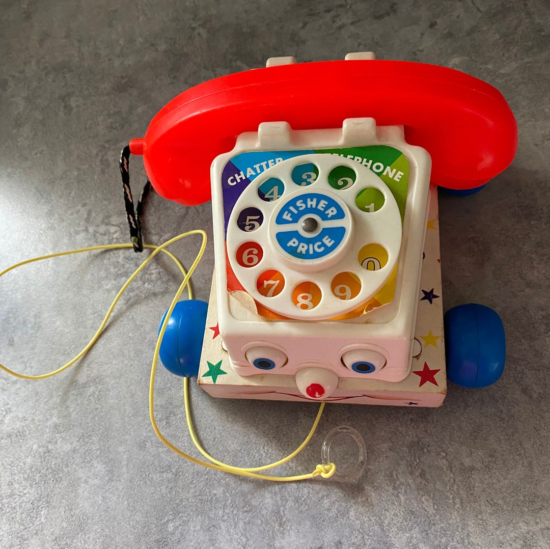 1961 Fisher Price Chatter Telephone - Etsy