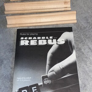 1986 Scrabble Rebus Symbol Sentence Game - Etsy