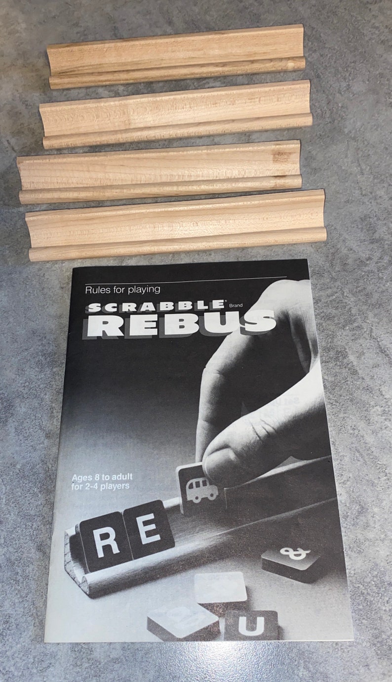 1986 Scrabble Rebus Symbol Sentence Game - Etsy