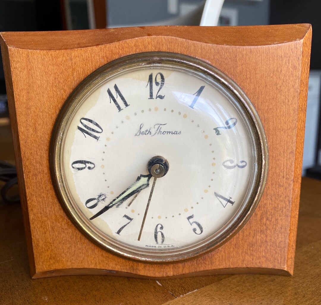 Vintage Seth Thomas Clock - Etsy