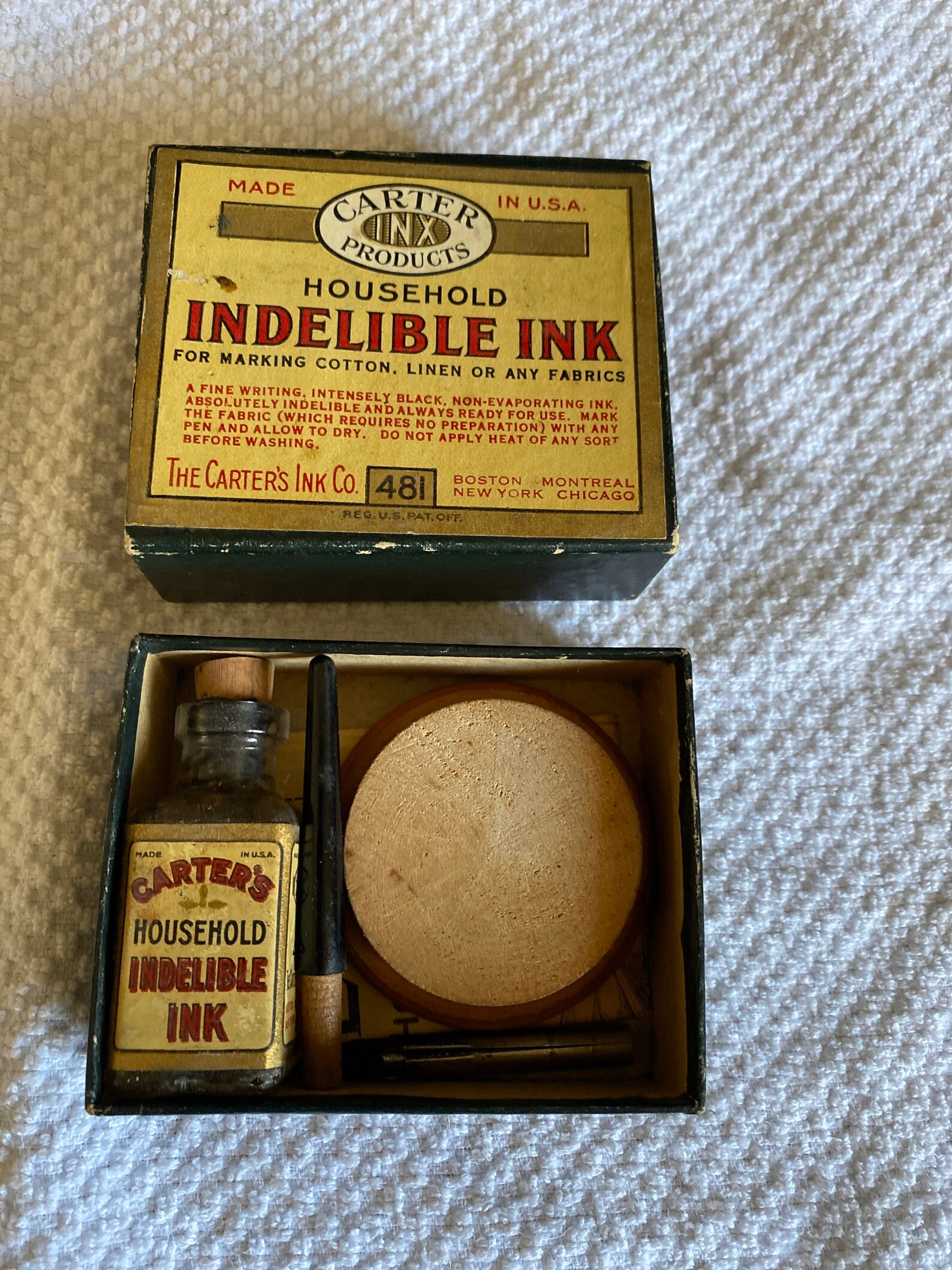 Carter Products Indelible Ink Kit - Etsy