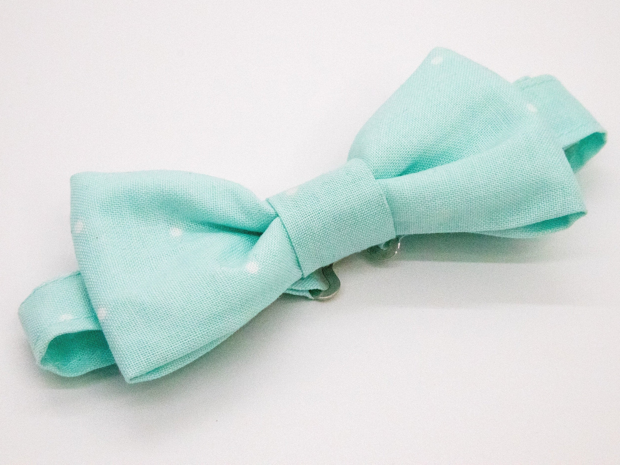 Lazo de lazo verde menta con correa de cuello ajustable a juego - Etsy ...