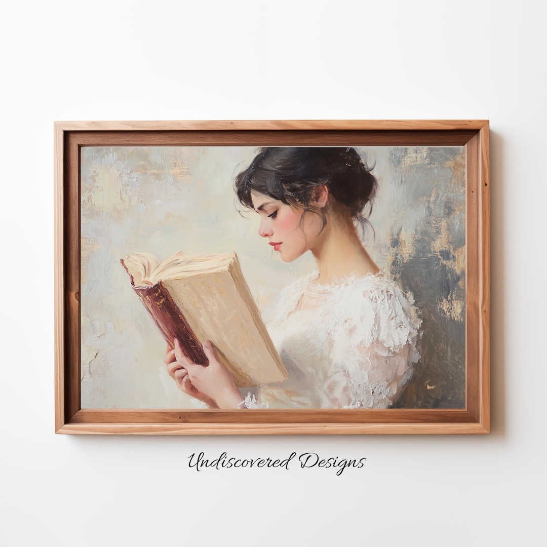 Still Life Painting Art Print | Vintage Digital Wall Art | Woman ...
