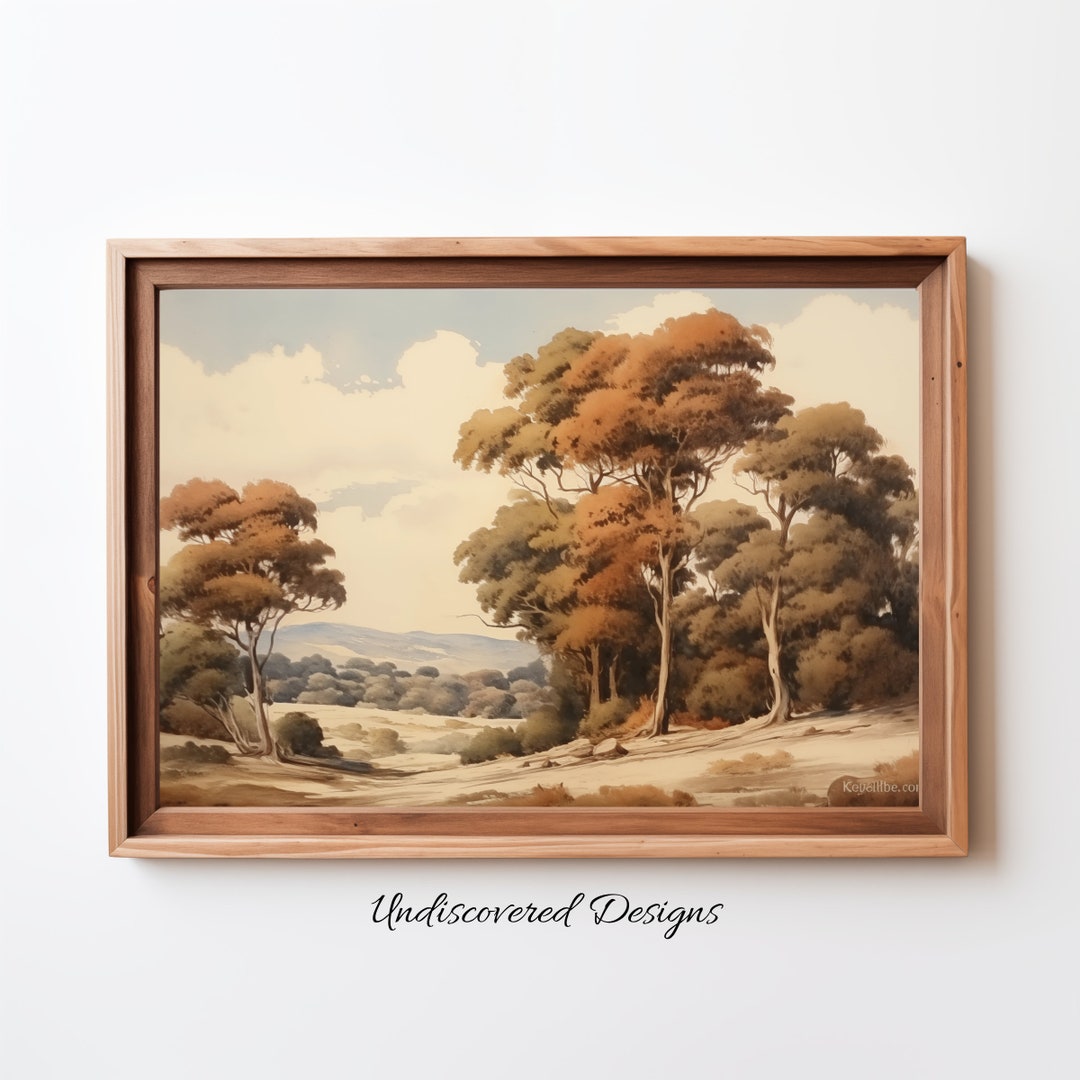 Printable Landscape Painting Digital Download Landscape Wall Art ...