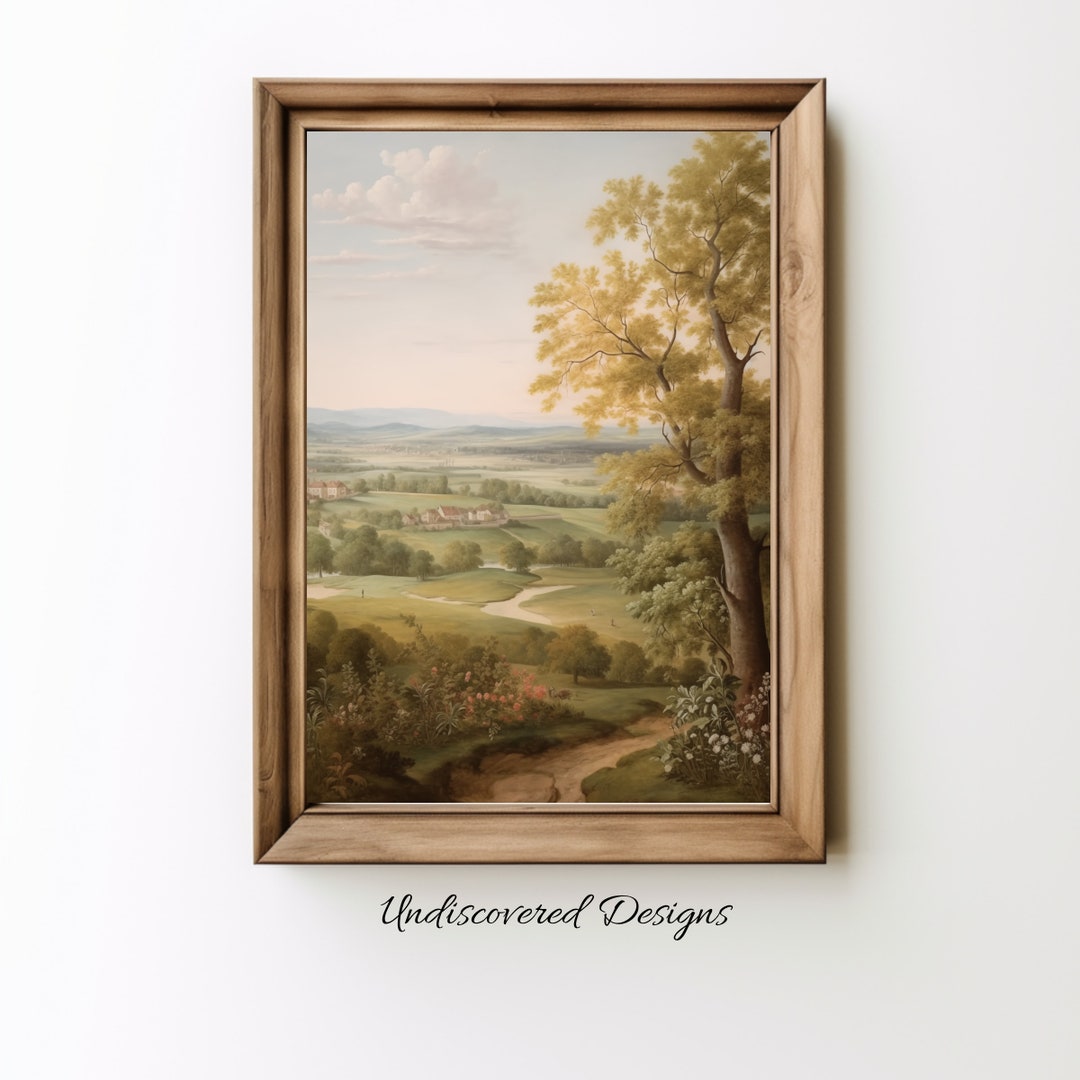 Printable Landscape Painting Digital Download Landscape Wall Art ...