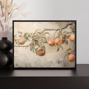 Apple Tree Print Vintage Country Wall Art Printable Digital Wall Art ...