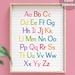 Rainbow Numbers 1-100 Classroom Poster, Nursery Art, Homeschool Print ...