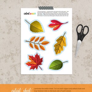 Preschool Fall Busy Binder Printable, Shadow Matching Activity, Busy ...