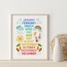 Months of the Year Printable Educational Poster Homeschooling - Etsy