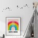 Rainbow Days of the Week, Nursery Art, Classroom Print, Homeschool ...