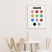 Rainbow Colors Poster Learning Colors Classroom Print - Etsy