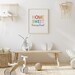 Home Sweet Homeschool Rainbow Classroom Sign, Printable Homeschool ...
