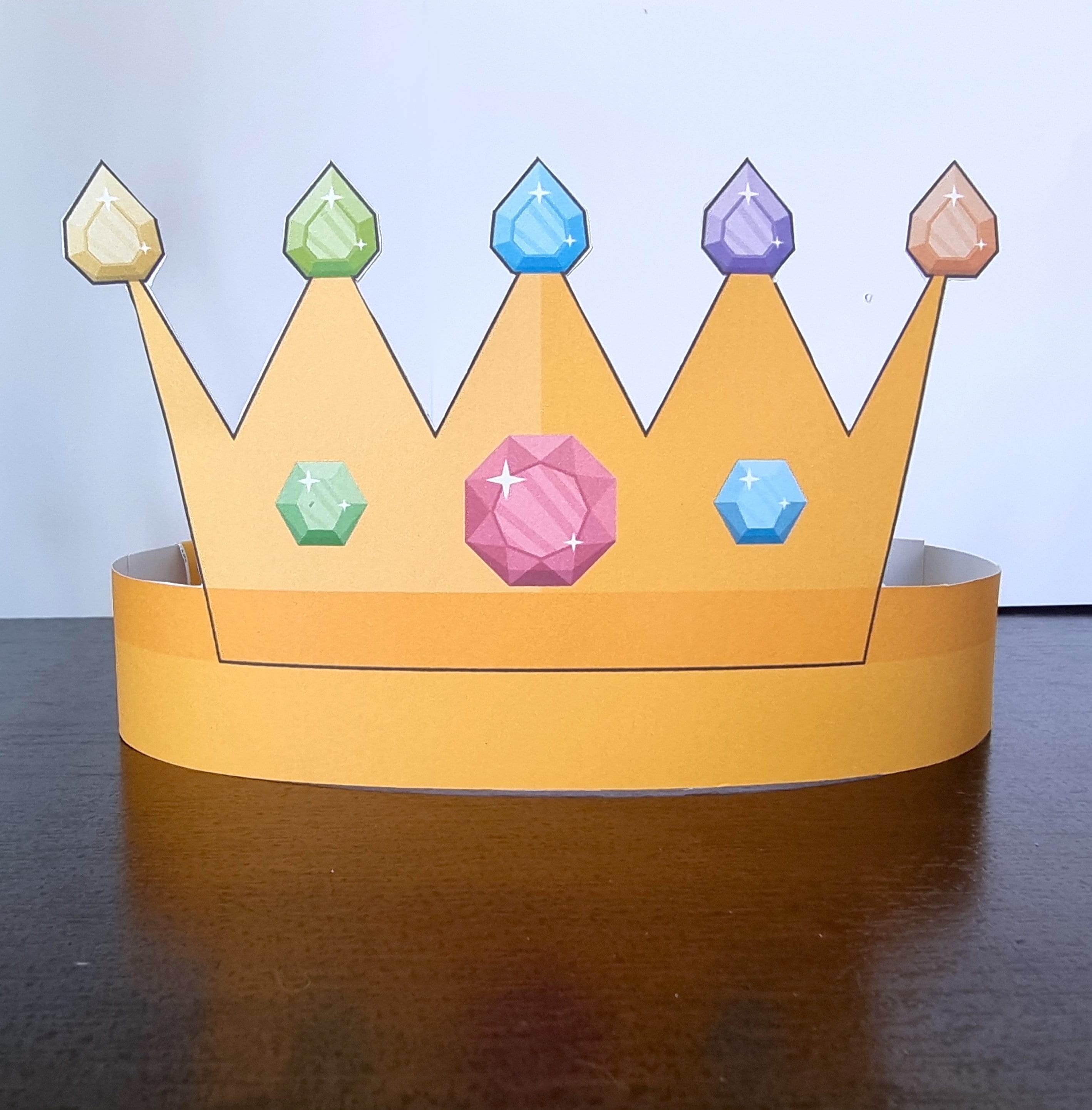 Animal Printable Paper Crown | Crown Template | Princess Headband ...