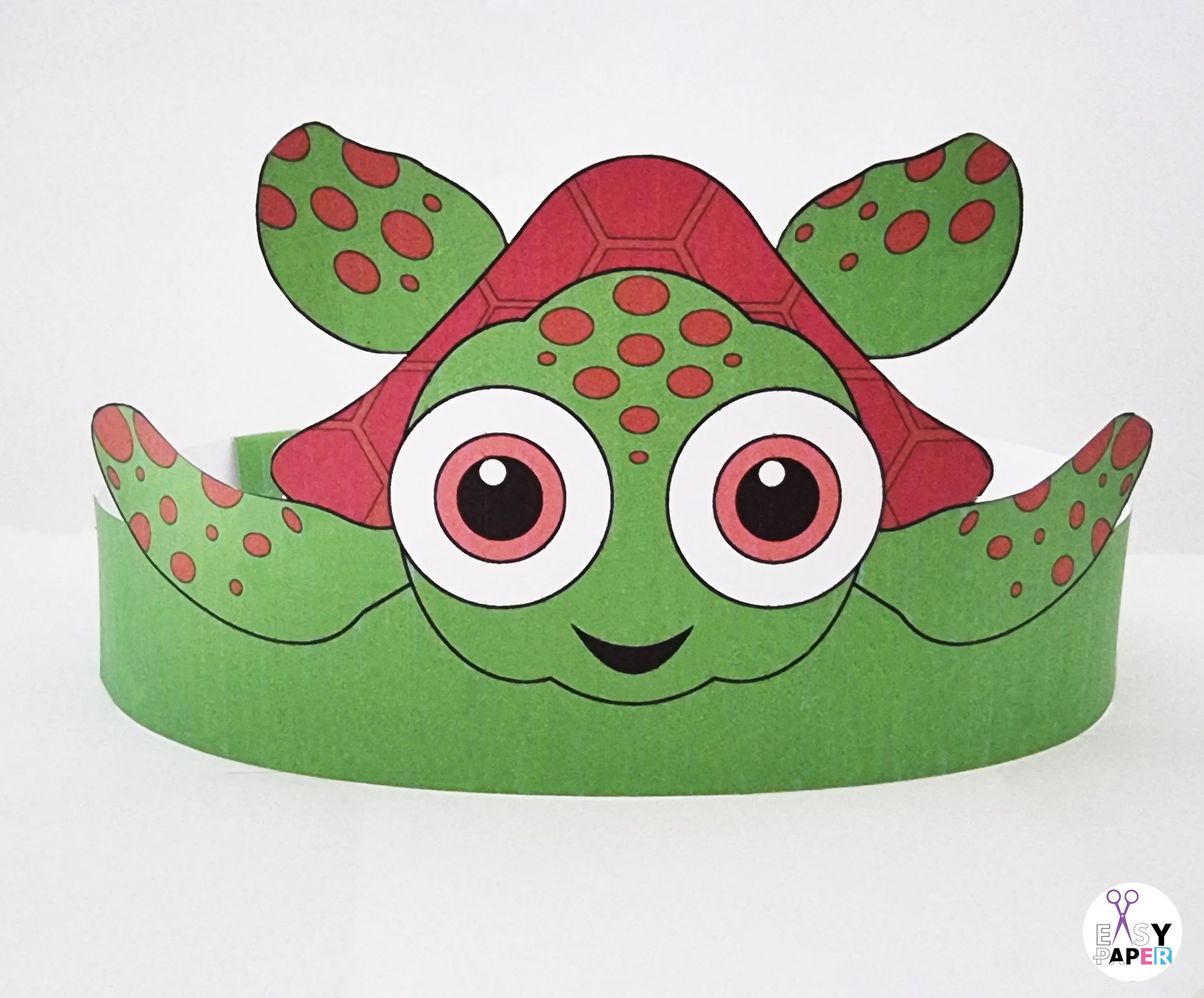 Clownfish Printable Paper Crown | Crown Template | Blue Tang Headband ...