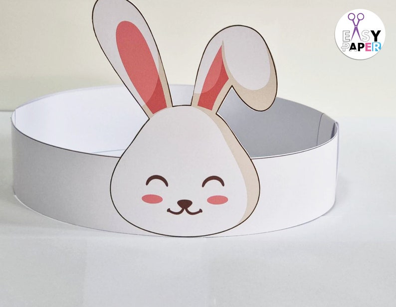 Animal Printable Paper Crown | Crown Template | Animal Headband ...