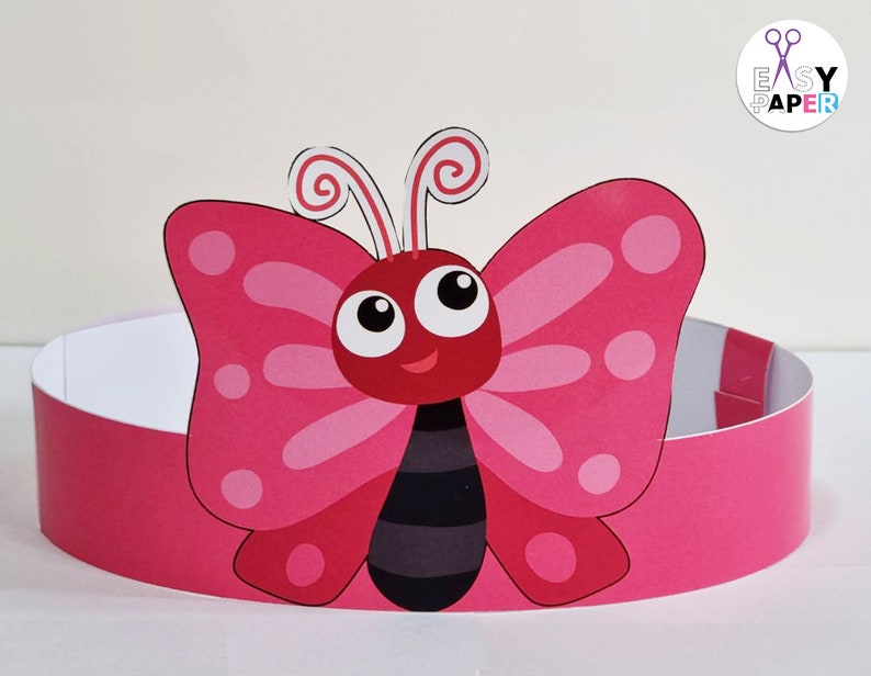 Animal Printable Paper Crown | Crown Template | Animal Headband ...