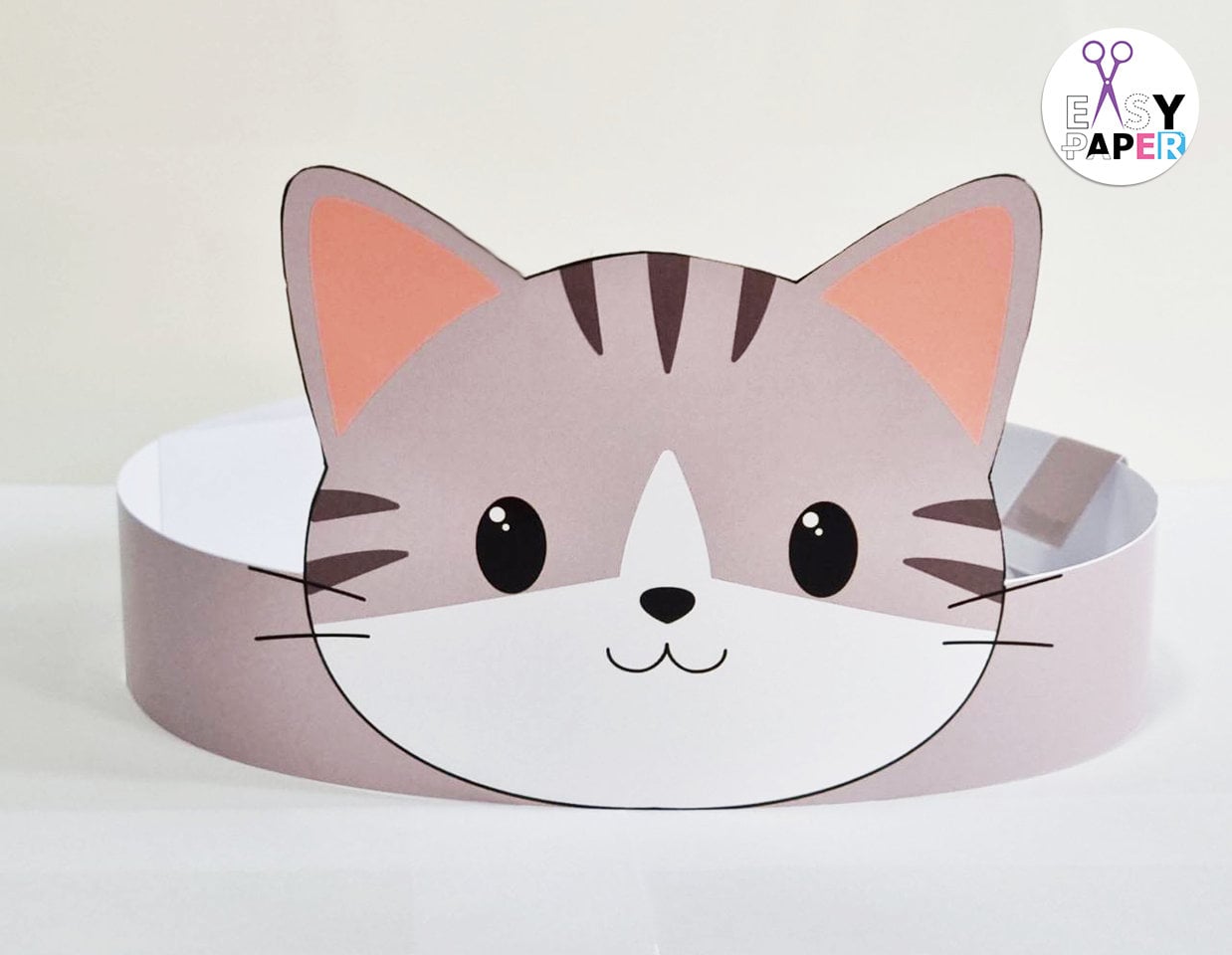 Animal Printable Paper Crown | Crown Template | Animal Headband ...