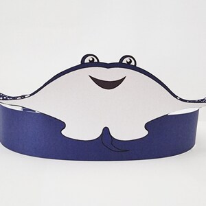 Clownfish Printable Paper Crown | Crown Template | Blue Tang Headband ...