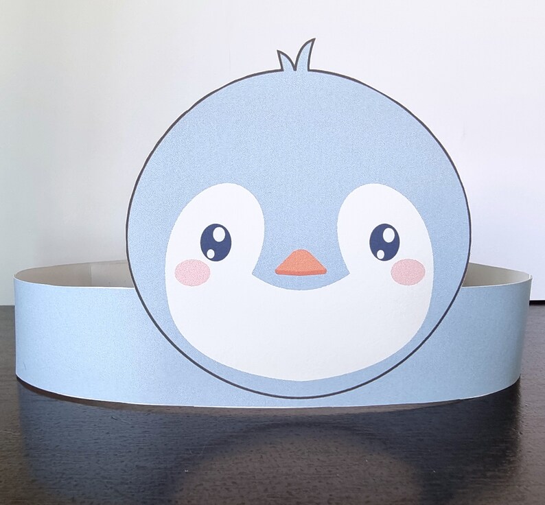 Animal Printable Paper Crown | Crown Template | Princess Headband ...