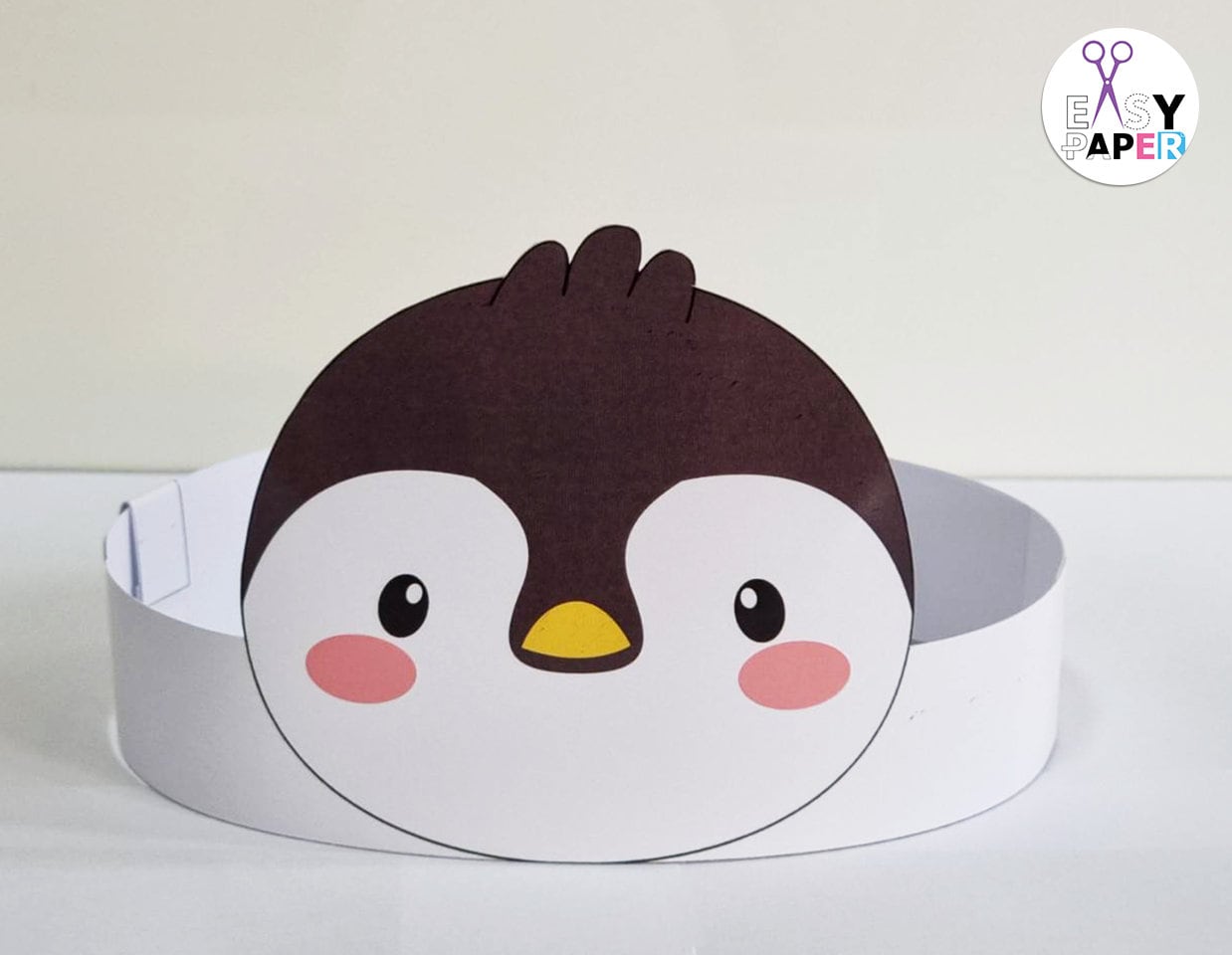 Animal Printable Paper Crown | Crown Template | Animal Headband ...