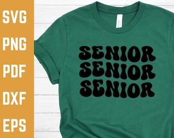 Senior 2023 SVG File for Cricut, Silhouette, Cameo, Clipart. SVG and ...