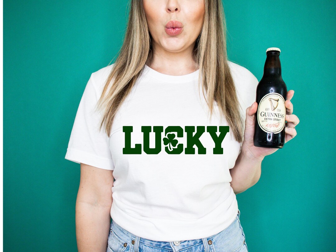 Happy Go Lucky Smiley Face SVG & PNG – Retro St. Patrick’s Day Design ...