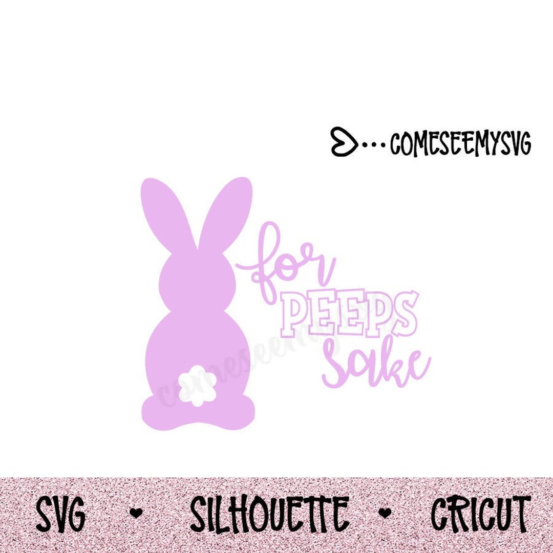 Peeps SVG Easter Clipart for Commercial Use - Etsy