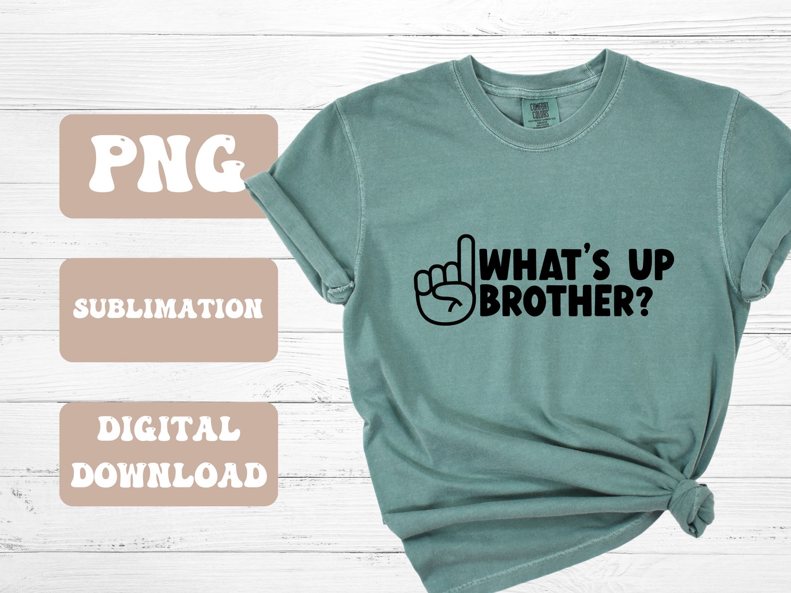 What’s up Brother SVG PNG - Etsy