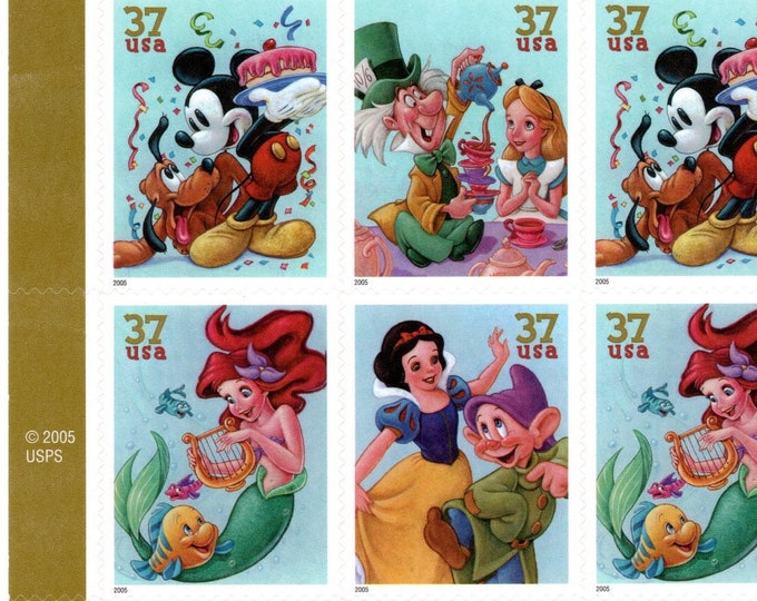 The Art of Disney Celebration Stamps - Etsy