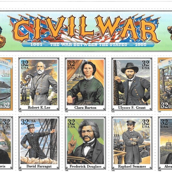 Civil War Stamps - Etsy