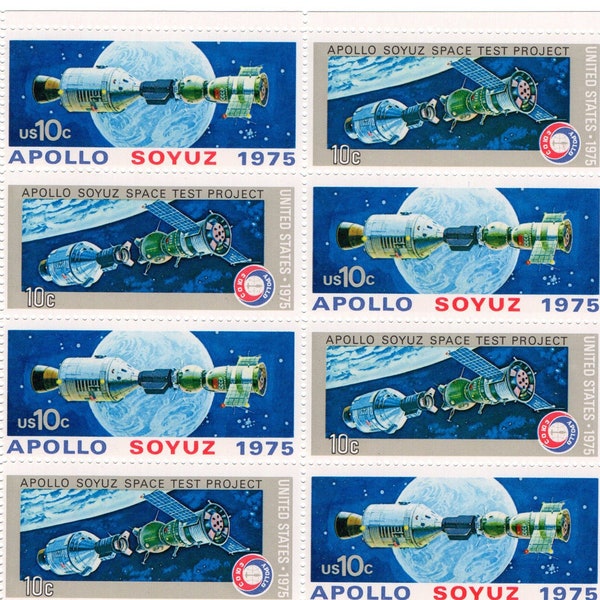 Apollo Soyuz Stamps - Etsy