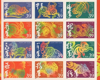 Chinese New Year, Chinese New Year Stamps, COMMERCIAL USE, Chinese New ...