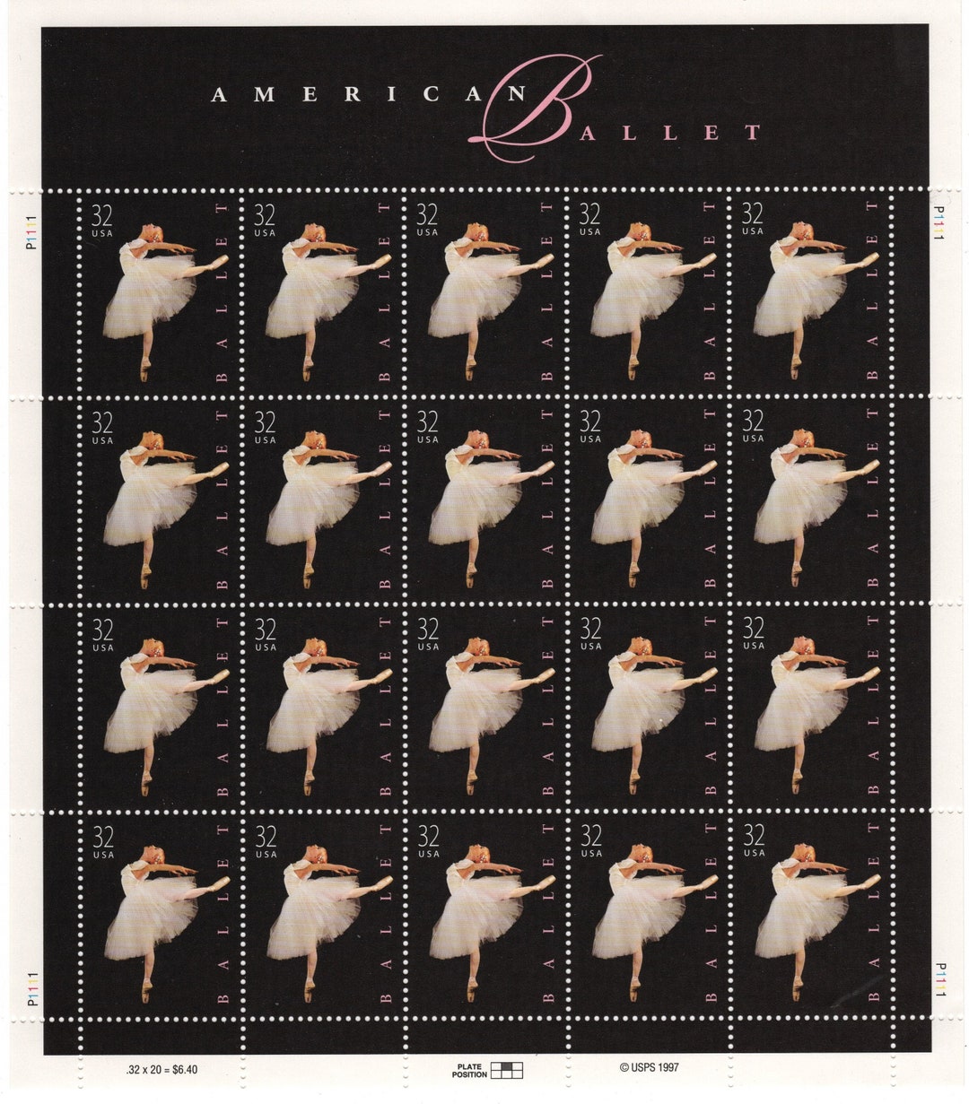 American Ballet Stamps - Etsy
